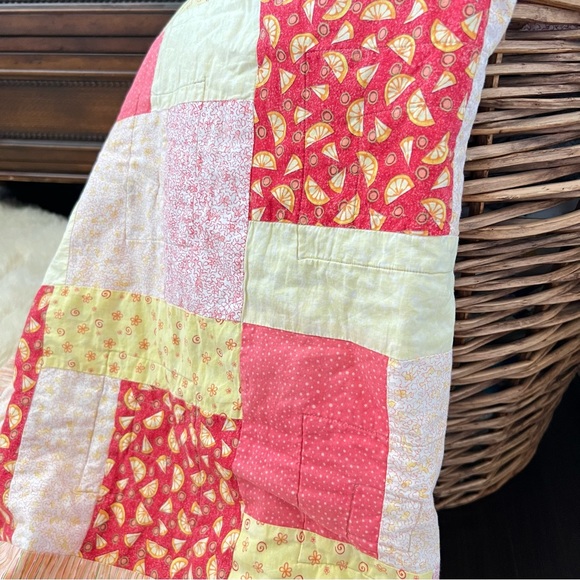 Handmade | Bedding | 45x45 Handmade Patchwork Cotton Quilted Throw ...